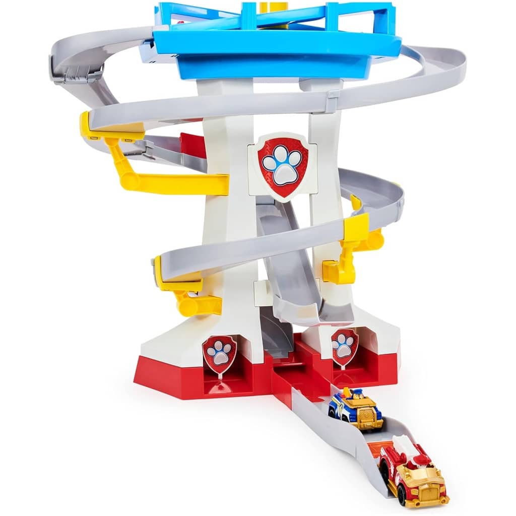Adventure Bay Lookout Tower Playset PAW Patrol HQ with Chase & Marshall
