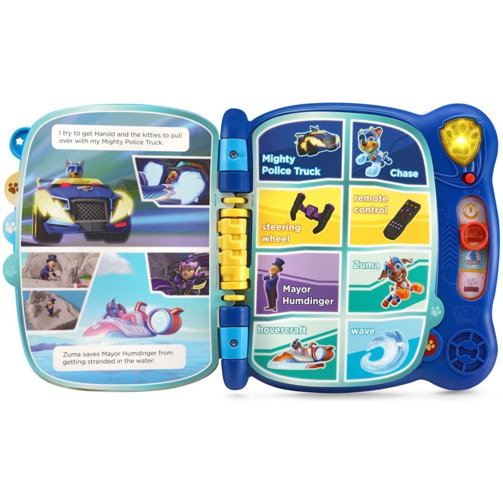 PAW Patrol Mighty Pups Touch and Teach Word Book VTech