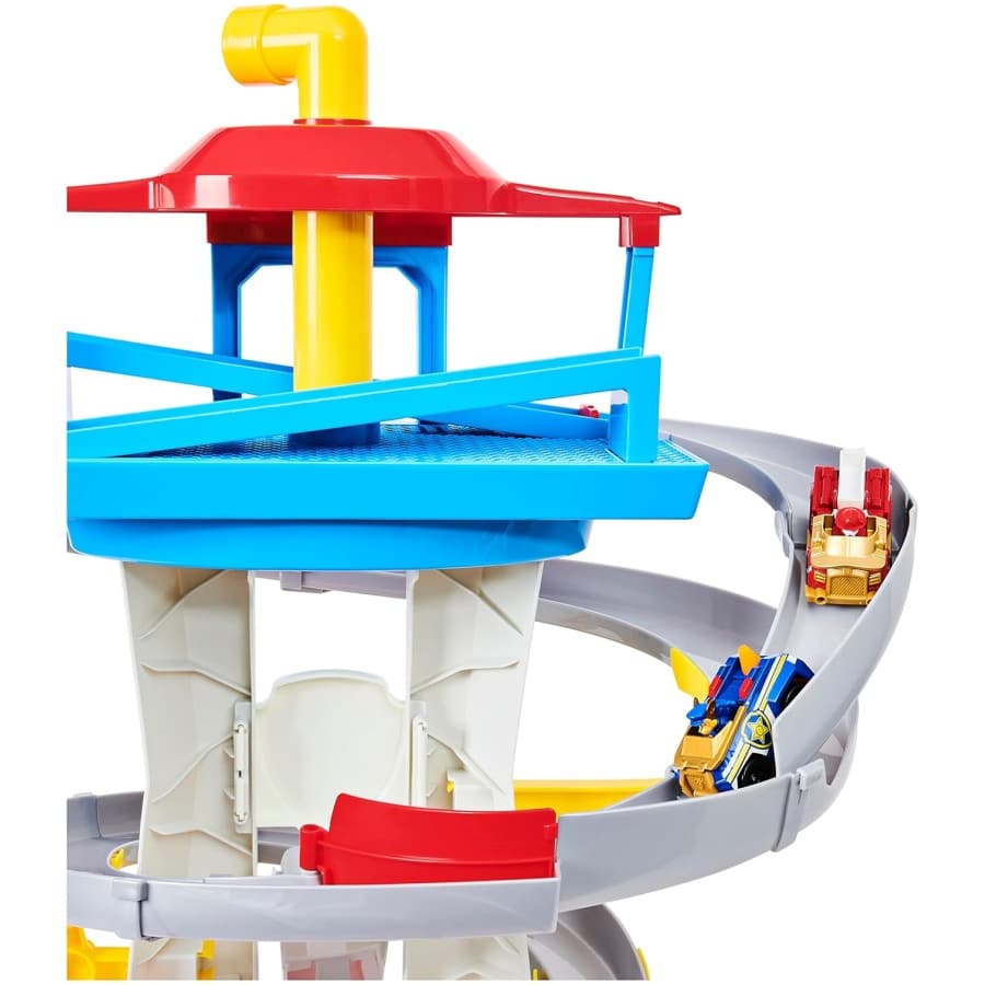 Adventure Bay Lookout Tower Playset PAW Patrol HQ with Chase & Marshall