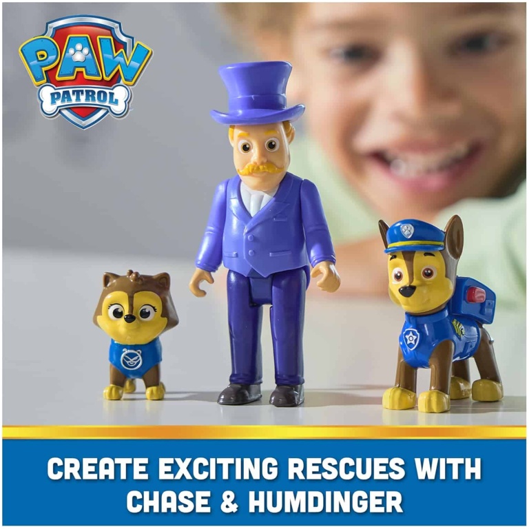 Mayor Humdinger Paw Patrol Set with Chase, Kids Toys for Boys and Girls
